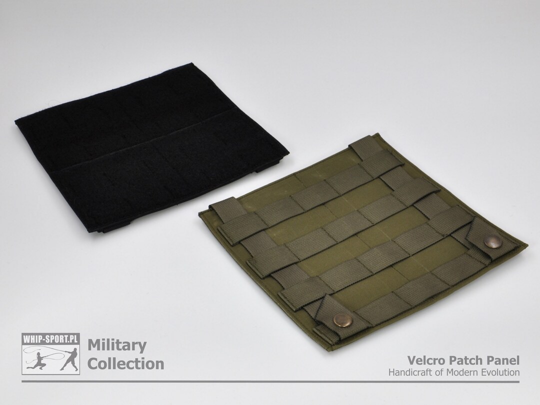 Velcro Patch Panel Molle (25 Mm) - Size 8" X 8.5" (20 X 21 Cm) - OEM - Etsy