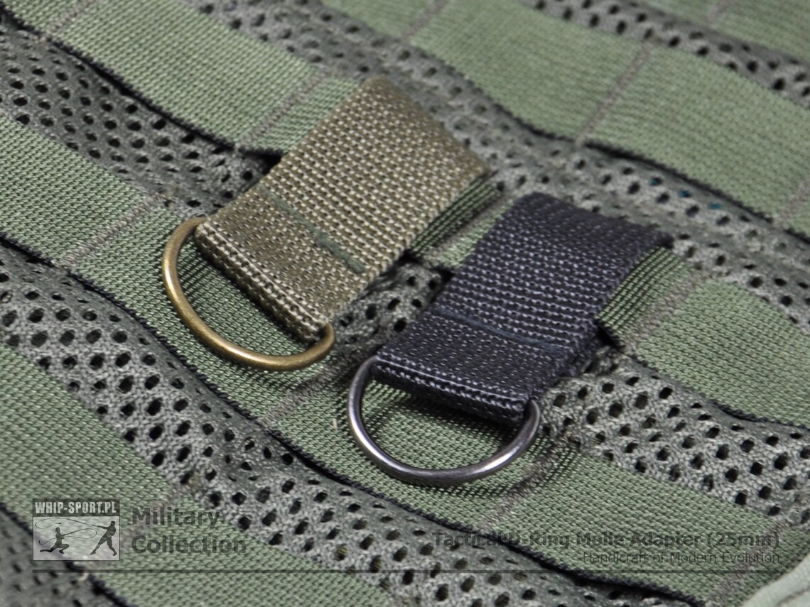 OEM Set of 3 Tactical D-Ring Molle Adapter 25mm Black | Etsy