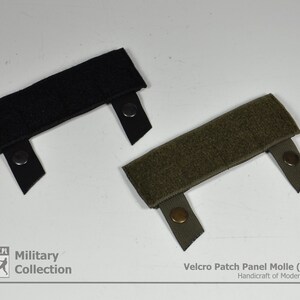 Velcro Patch Panel Molle (25 Mm) - Size 2" X 6.5" (5 X 16 Cm) - OEM - Etsy