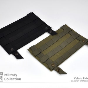Velcro Patch Panel Molle (25 Mm) - Size 6" X 9.75" (15 X 25 Cm) - OEM ...