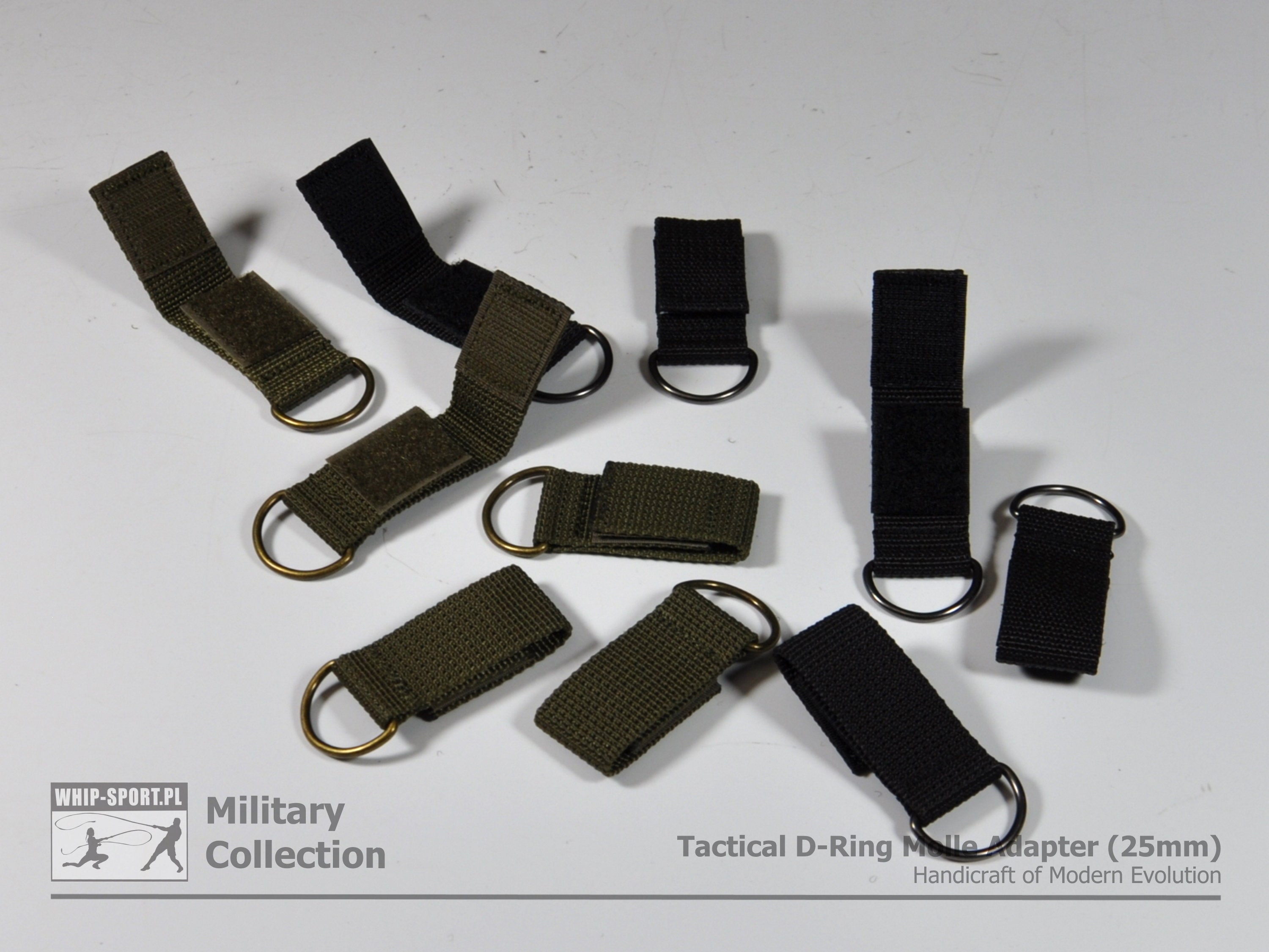 Tactical D-ring Molle Adapter 25mm Set of 5 Black or - Etsy