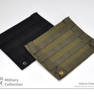 Velcro Patch Panel Molle (25 Mm) - Size 8" X 9.75" (20 X 25 Cm) - OEM ...