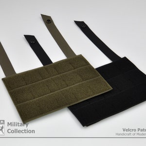 Velcro Patch Panel Molle (25 Mm) - Size 6" X 8.5" (15 X 21 Cm) - OEM - Etsy