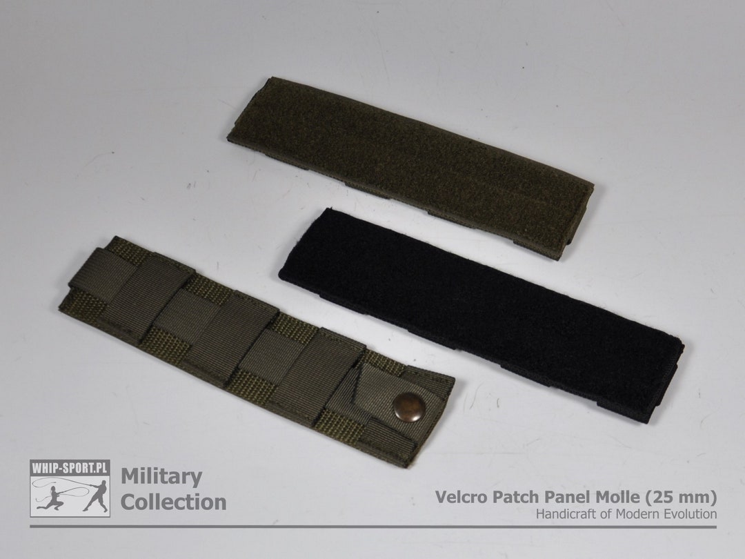 Velcro Patch Panel Molle (25 Mm) - Size 7.5" X 2" (20 X 5 Cm) - OEM - Etsy
