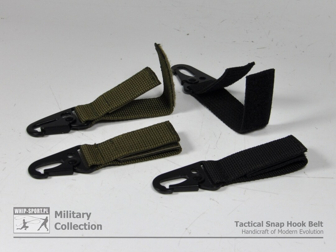 Tactical Snap Hook Belt Set of 2 Black or Army Green OEM - Etsy