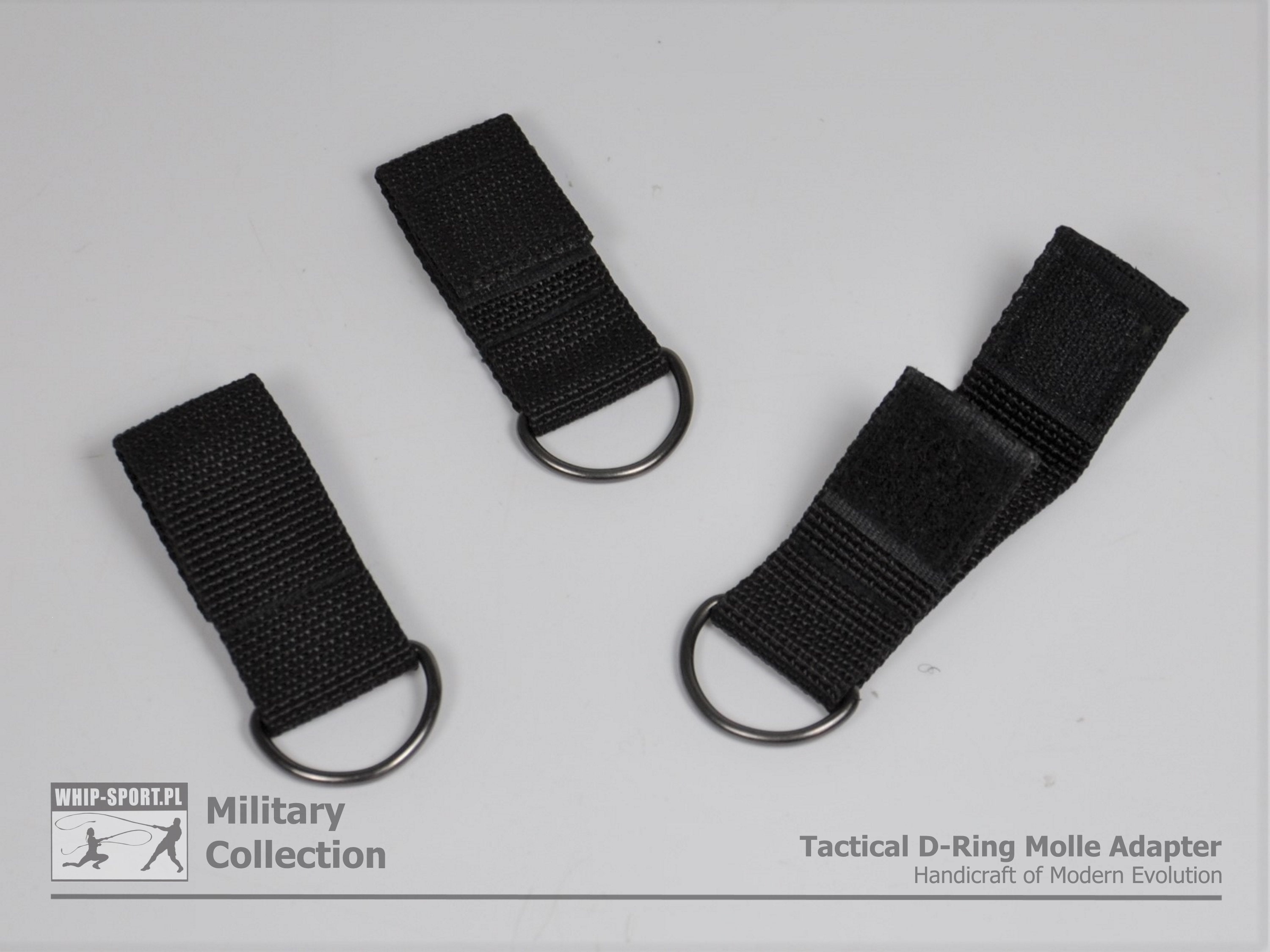 OEM Set of 3 Tactical D-Ring Molle Adapter 25mm Black | Etsy