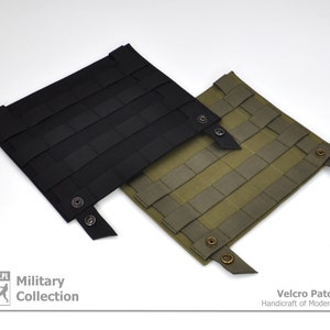 Velcro Patch Panel Molle (25 Mm) - Size 8" X 9.75" (20 X 25 Cm) - OEM ...