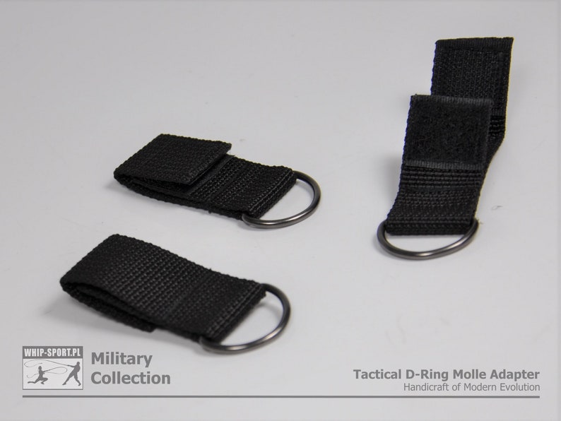 Tactical D-ring Molle Adapter 25mm Set of 3 Black OEM | Etsy