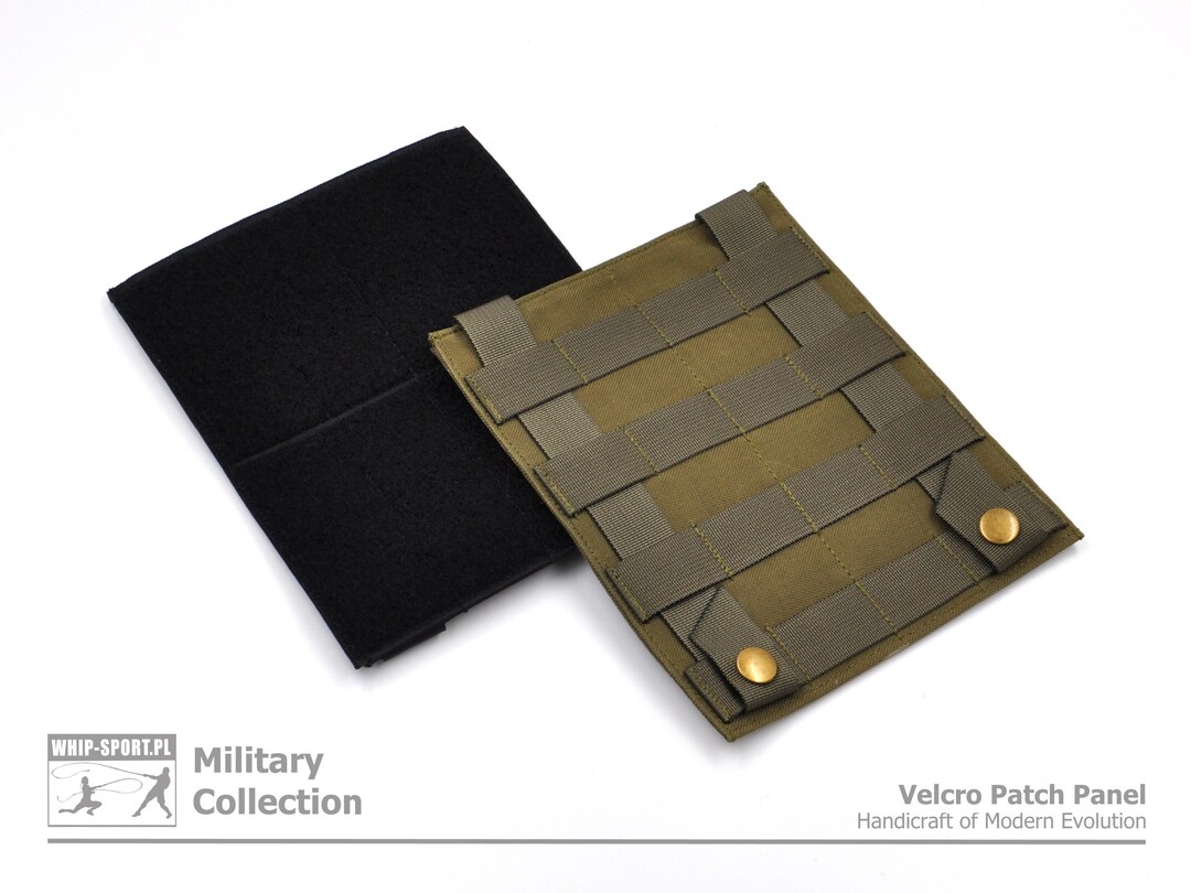 Velcro Patch Panel Molle (25 Mm) - Size 8" X 6.5" (20 X 16.5 Cm) - OEM ...