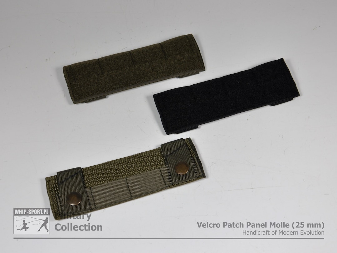 Velcro Patch Panel Molle (25 Mm) - Size 2" X 6.5" (5 X 16 Cm) - OEM - Etsy