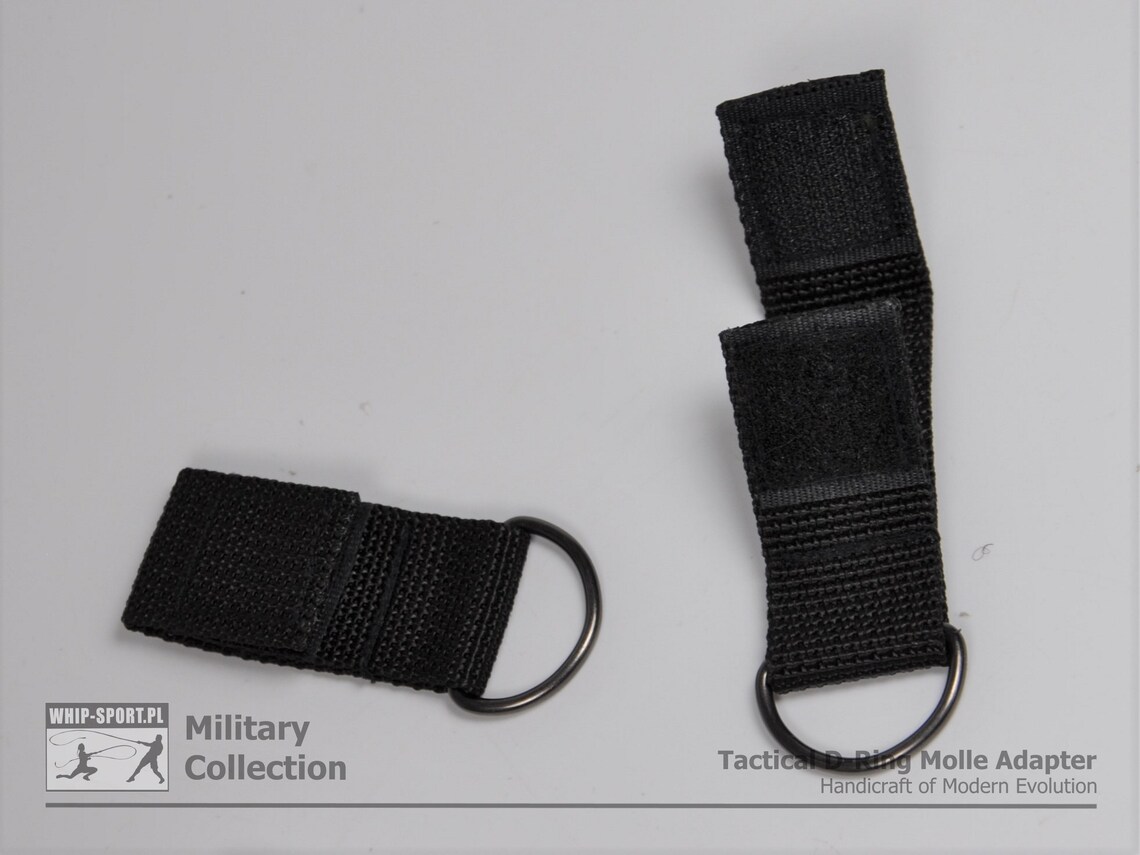 Tactical D-ring Molle Adapter 25mm Set of 3 Black OEM | Etsy