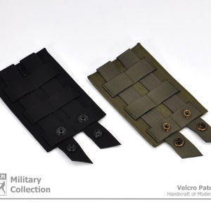 Velcro Patch Panel Molle (25 Mm) - Size 6" X 4" (15 X 10 Cm) - OEM - Etsy