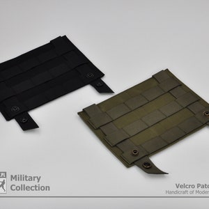 Velcro Patch Panel Molle (25 Mm) - Size 6" X 8.5" (15 X 21 Cm) - OEM - Etsy