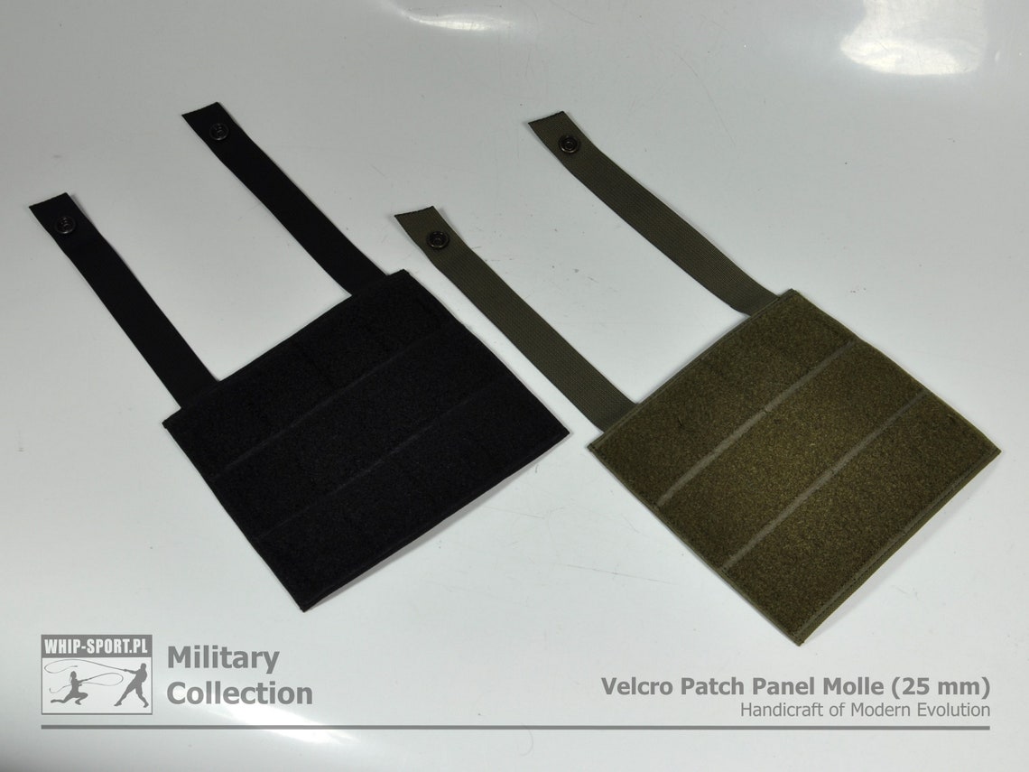 Velcro Patch Panel Molle (25 Mm) - Size 6" X 6.5" (15.5 X 16.5 Cm ...