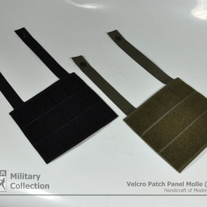 Velcro Patch Panel Molle (25 Mm) - Size 6" X 6.5" (15.5 X 16.5 Cm ...