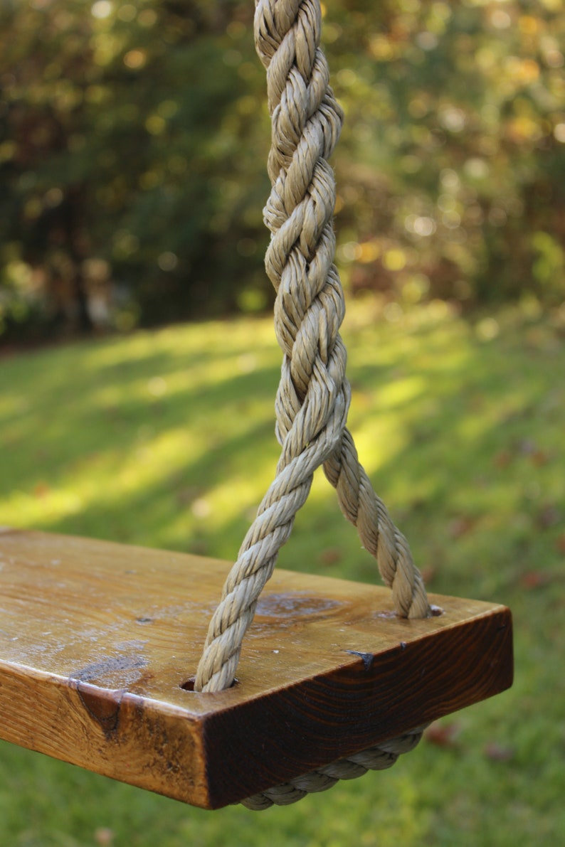 Tree Swing Rustic Long Lasting Outdoor Swing Rope Included - Etsy