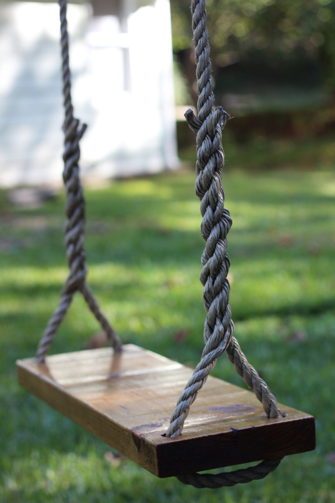 Tree Swing Rustic Long Lasting Outdoor Swing Rope Included - Etsy