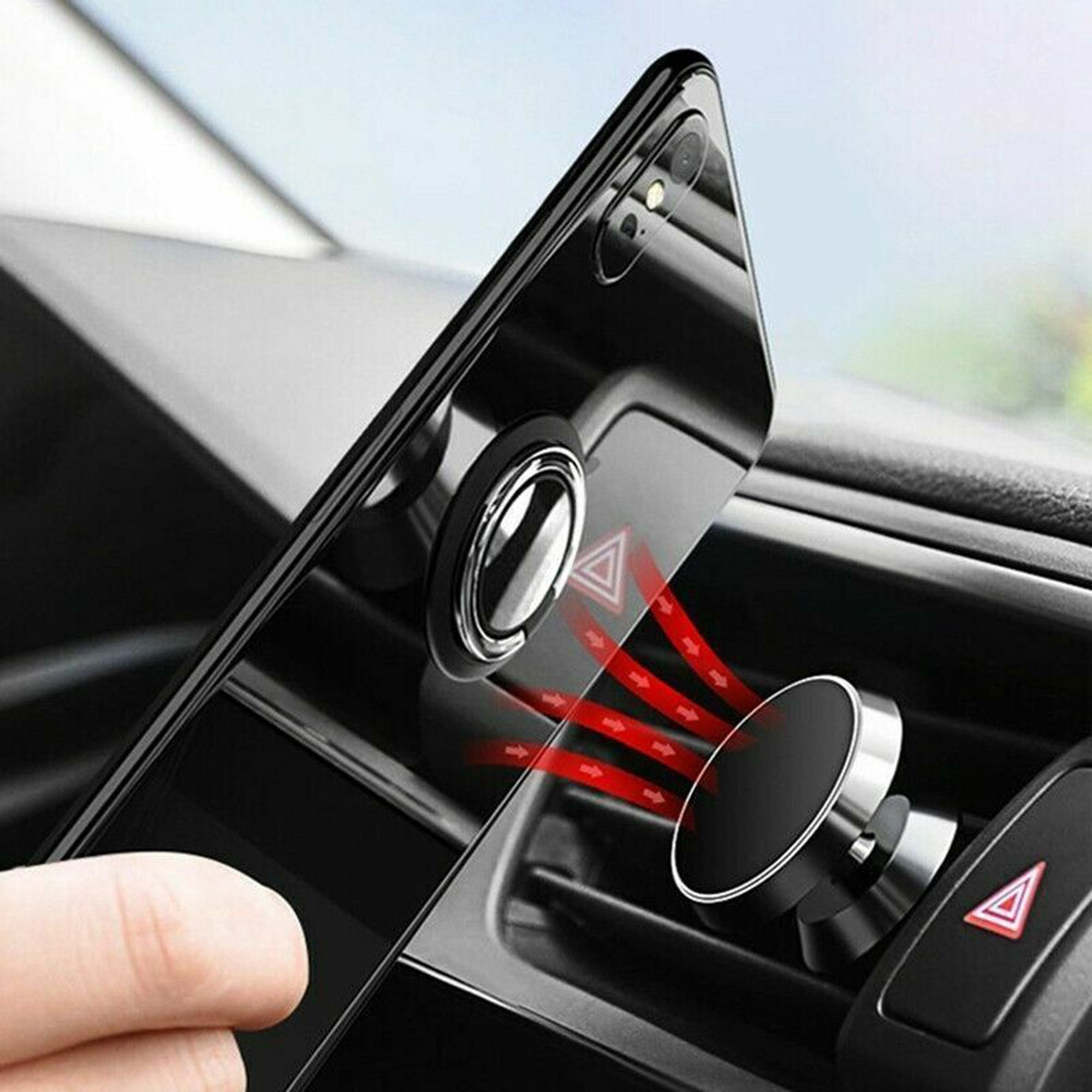 Finger Ring Holder Stand Grip 360 Degree Rotating for Cell Phone Car ...