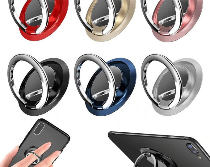 Italian Leather Phone Strap, Finger Loop Holder for Phone Case ...