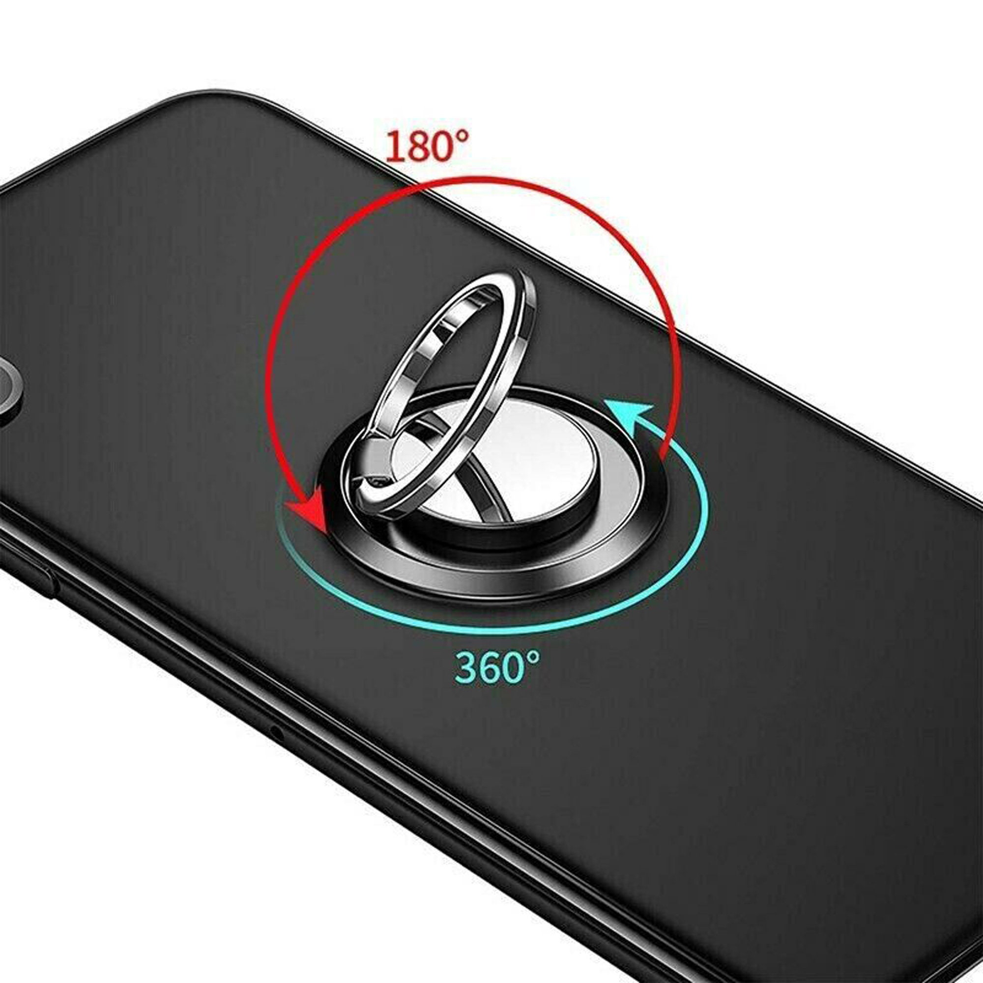 Finger Ring Holder Stand Grip 360 Degree Rotating for Cell Phone Car ...