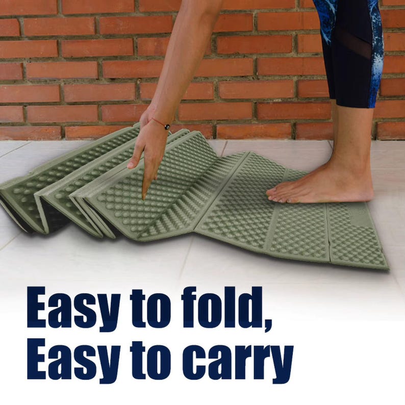 Ultralight Folding Camping Sleeping Pad XPE Foam Waterproof Outdoor ...