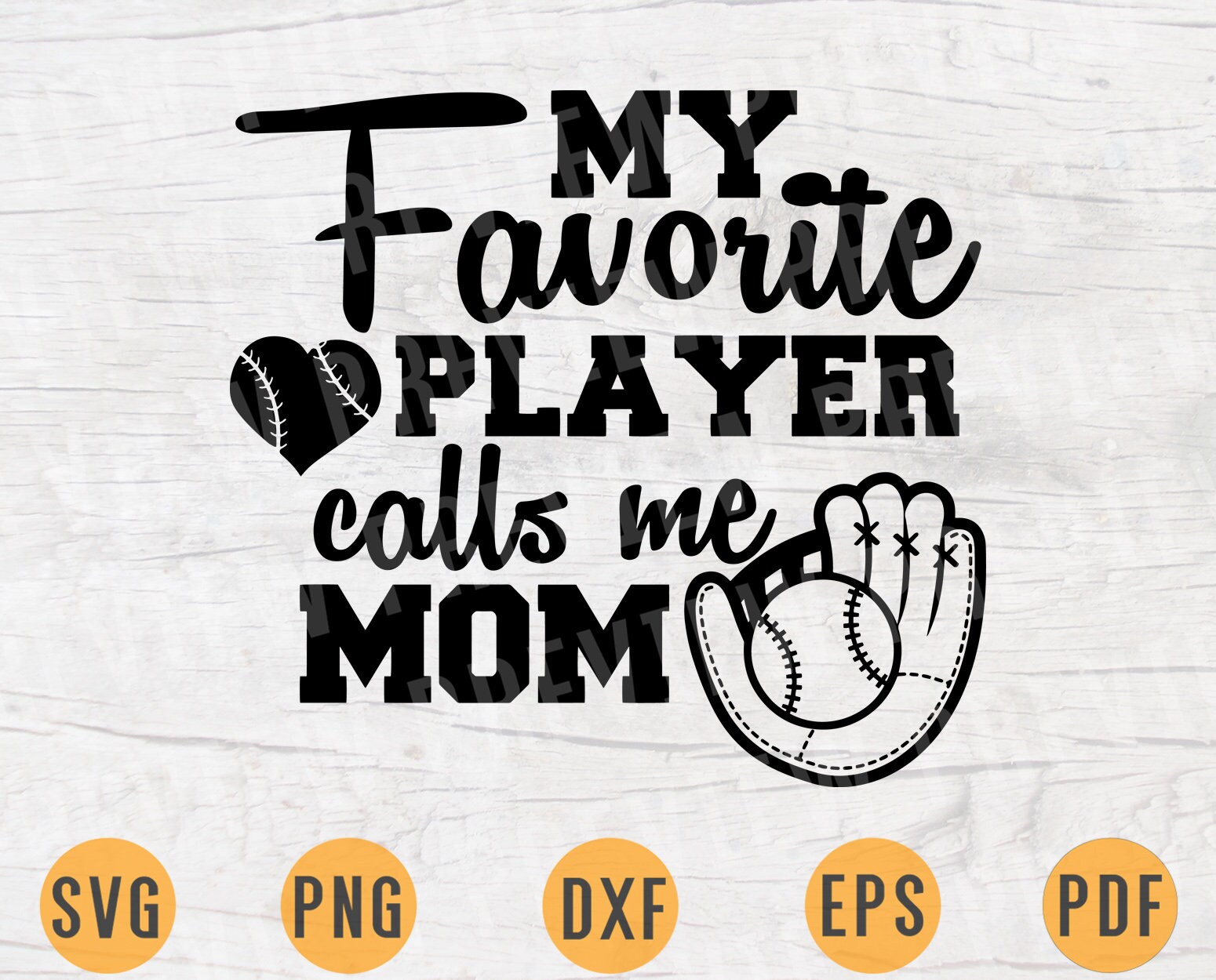 My Favorite Player Calls Me Mom Baseball Svg Quote Cricut Cut Etsy