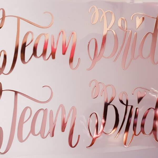 Bride Iron On Etsy