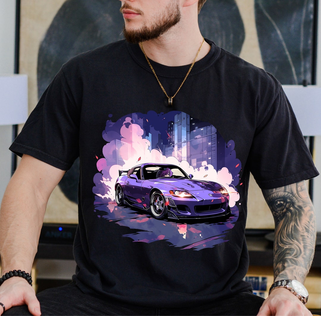 Honda S2000 Anime Girl JDM Shirt, Gift for Him, Japanese Tee, Vtec S2K ...