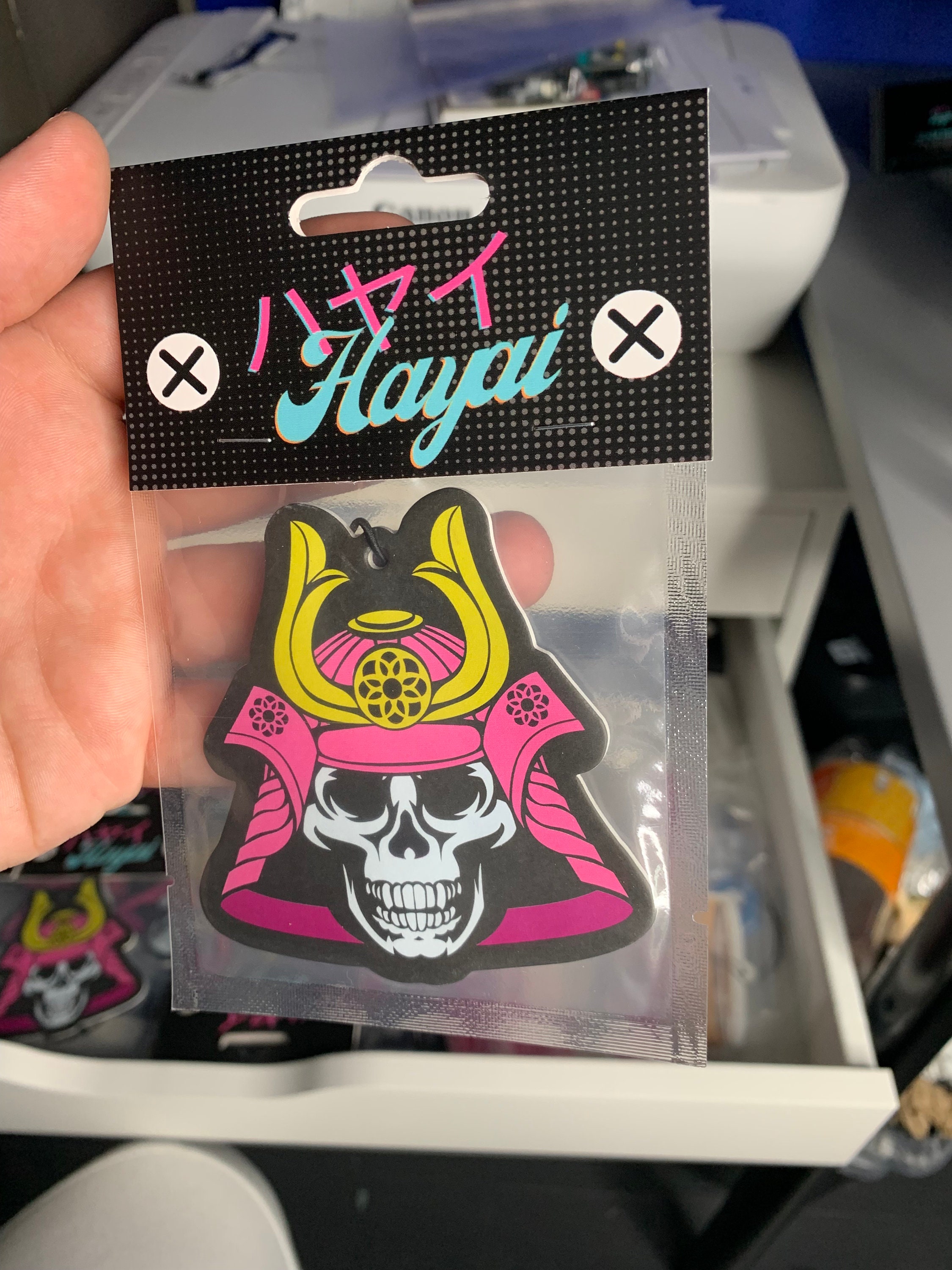 Samurai Skeleton JDM Air Freshener Custom Sports Car Design - Etsy