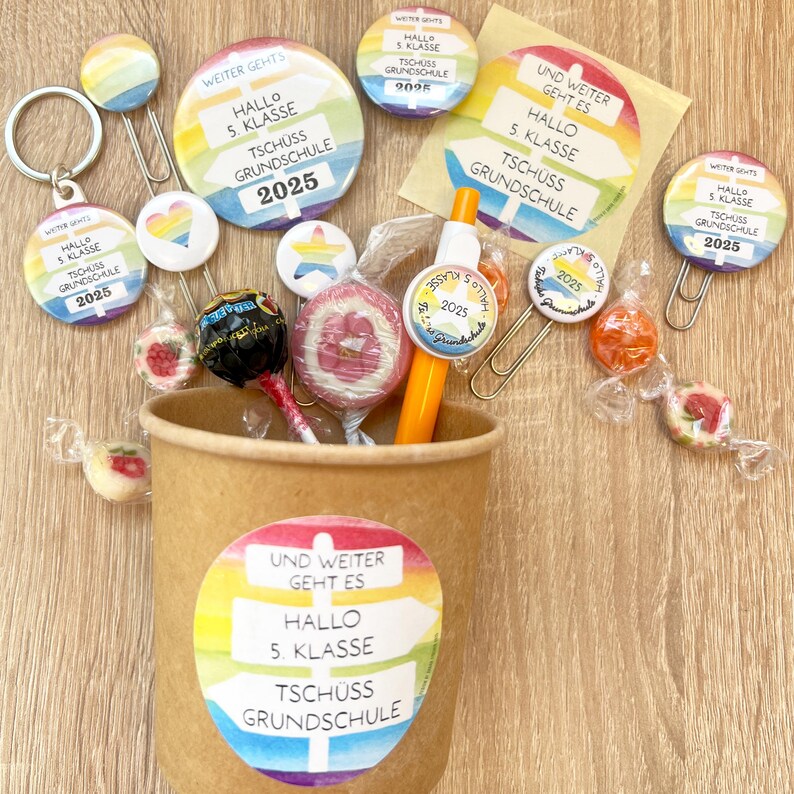 Goodbye Elementary School Keychain - 2026 - Hello 5th Grade Star in ...