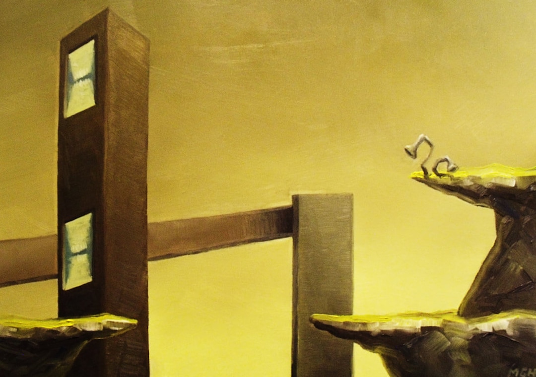 Original Oil Painting - "a View of Limbo City 2" - Etsy