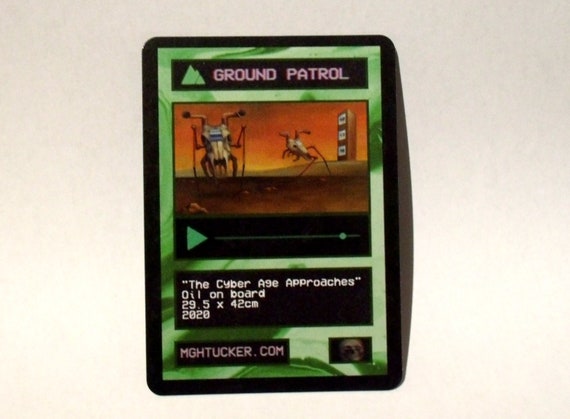 Collectable Card ground Patrol | Etsy