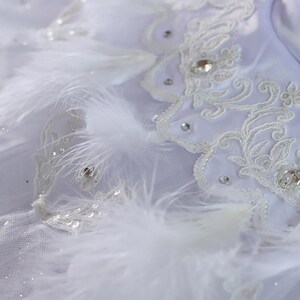 White Swan Ballet Tutu, Odile Variation, Professional Stage Costume - Etsy