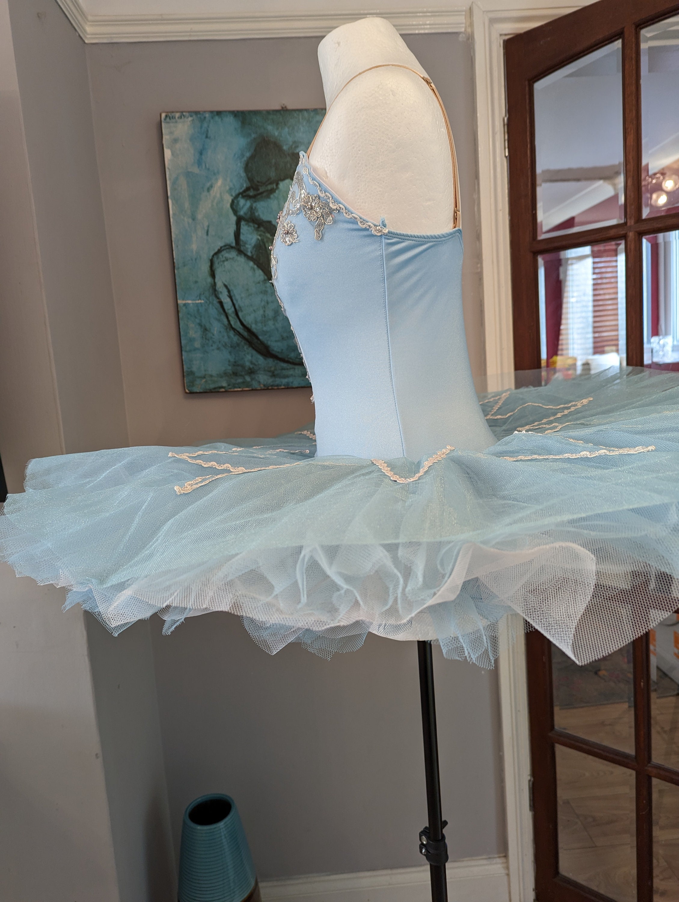 Pale Blue Ballet Tutu Blue Stretch Ballet Tutu - Etsy