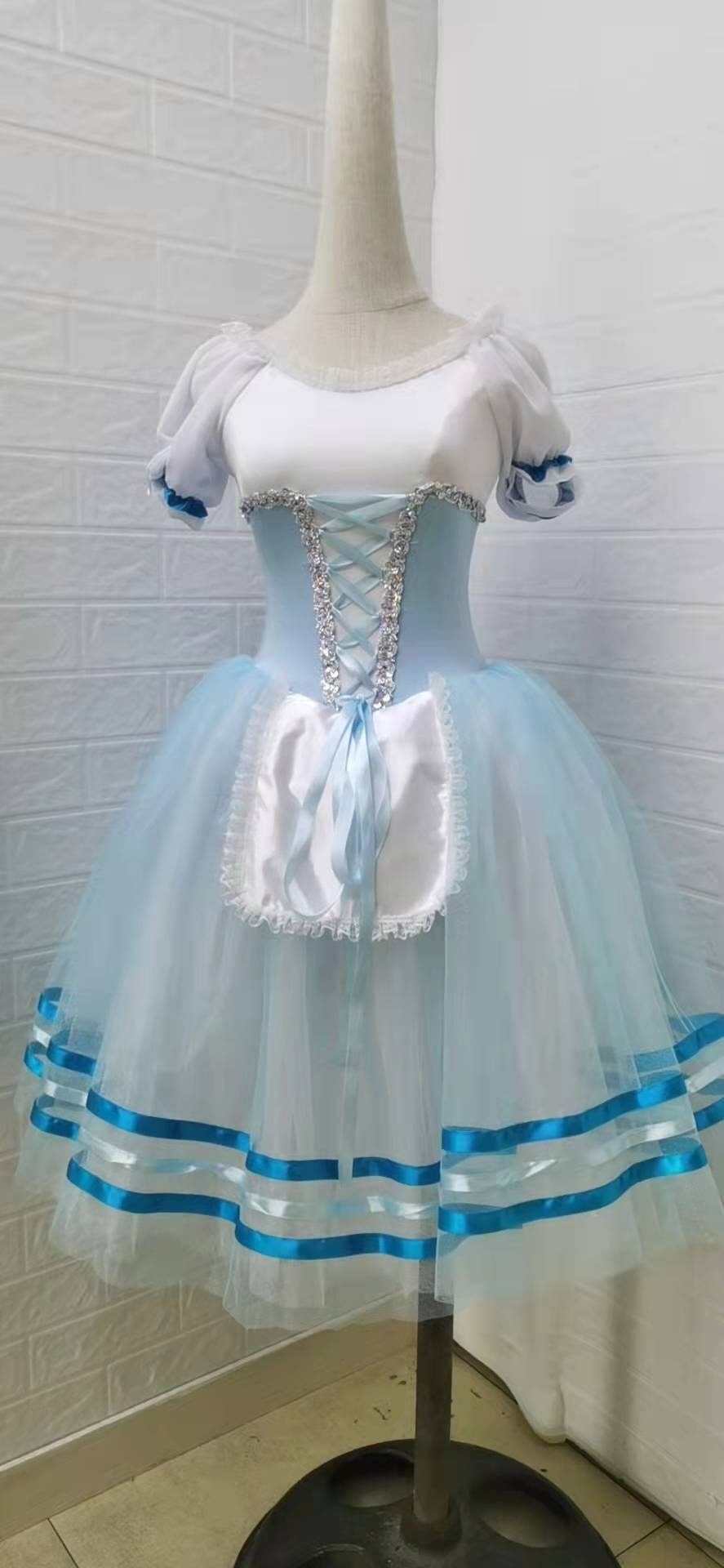 Light Blue Romantic Tutu Bell Tutu Professional Tutu Girls - Etsy