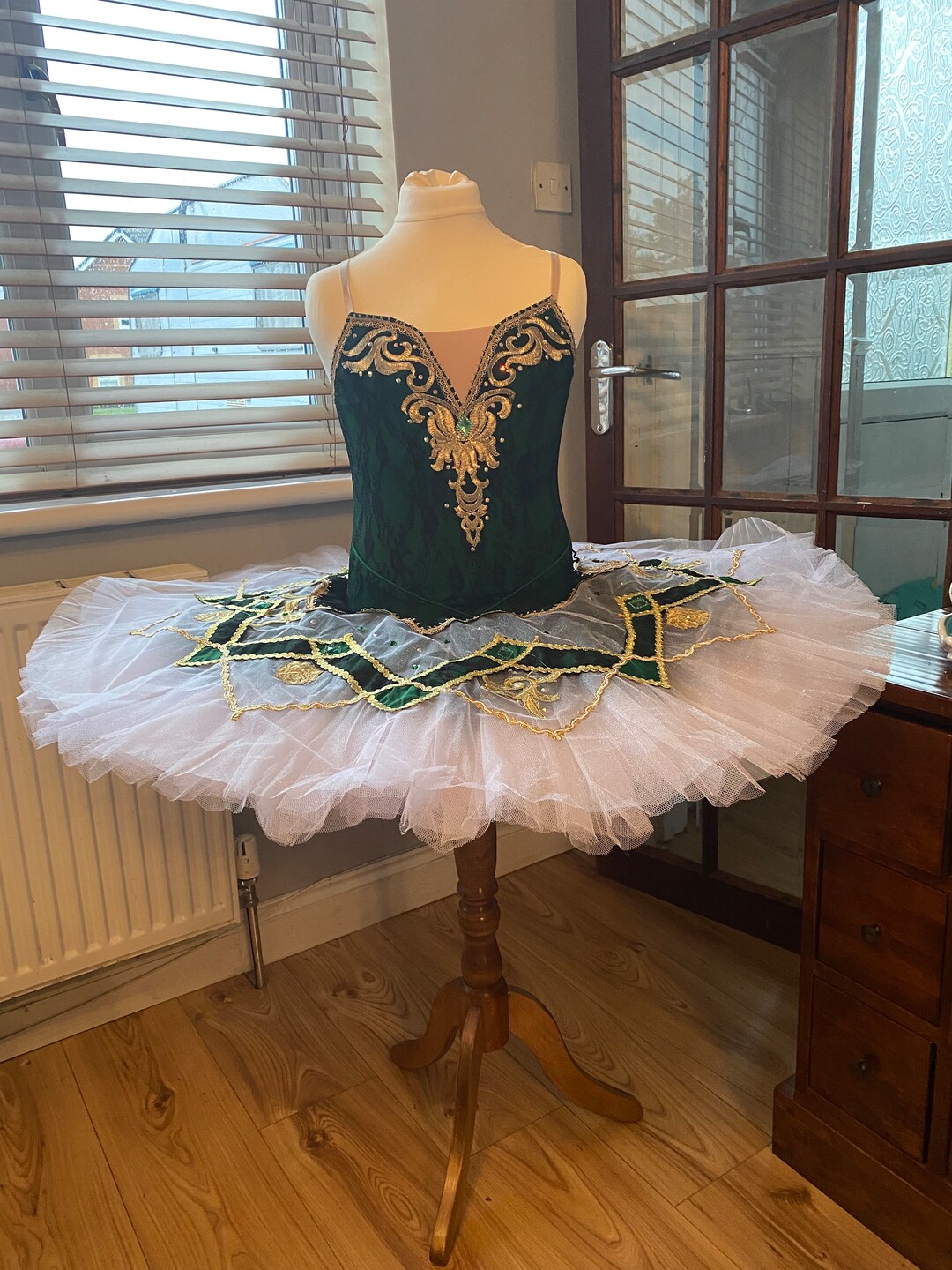 Green Ballet Tutu, Spanish Ballet Tutu - Etsy