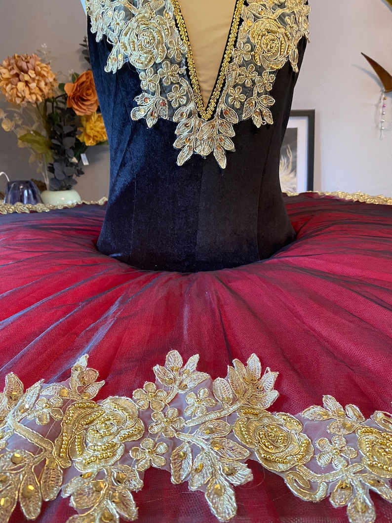 La Esmeralda Red Spanish Tutu - Professional Ballet Costume - Etsy