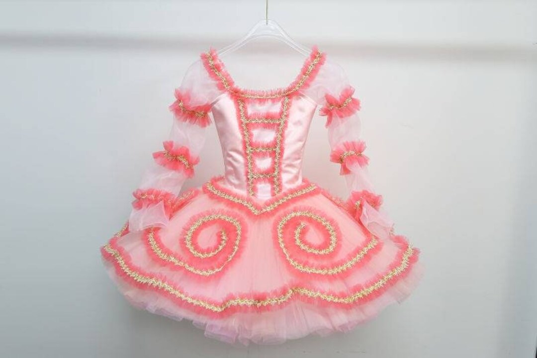 Pink Fairy Doll Ballet Tutu, Ballet Tutu With Sleeves - Etsy