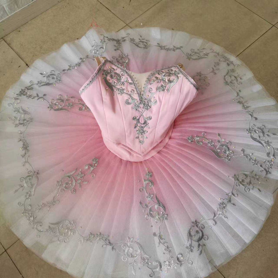 Pink Ballet Tutu, Pancake Tutu, Pink Fairy Tutu, Fairy Doll Tutu, Ombré ...