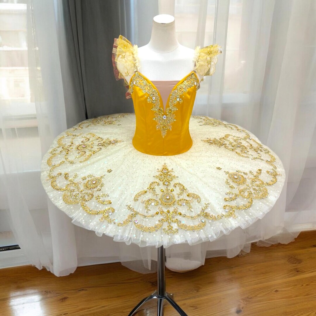 Marzipan Yellow Ballet Tutu, Nutcracker Variation Tutu Ideal ...
