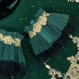 La Esmeralda Ballet Tutu, Emerald Green Ballet Tutu, Variation Tutu ...