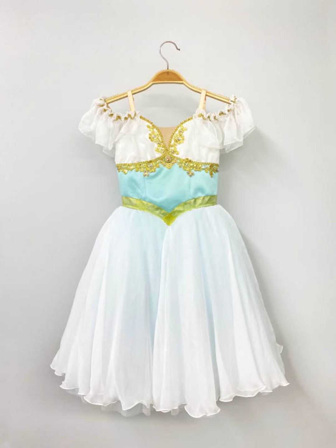 Green Romantic Ballet Tutu, Peasant Style Ballet Tutu - Etsy