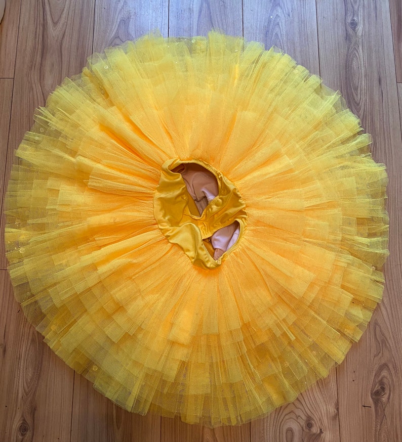 Canary Fairy Yellow Stretch Ballet Tutu - Etsy