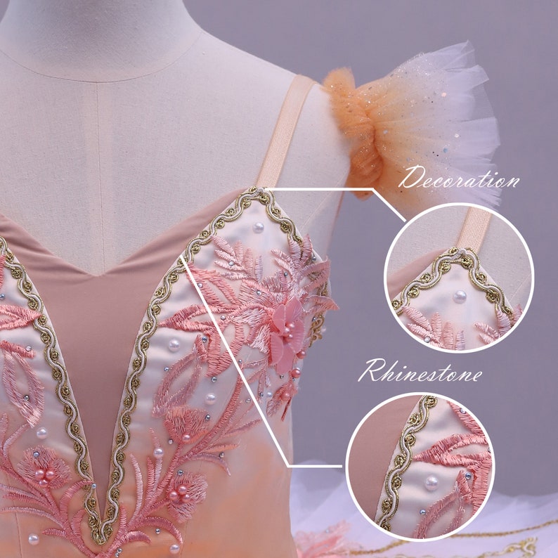 Orange Ballet Tutu Tangerine Ballet Tutu Professional Ballet - Etsy