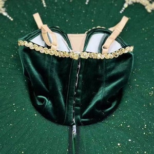 La Esmeralda Ballet Tutu, Emerald Green Ballet Tutu, Variation Tutu ...