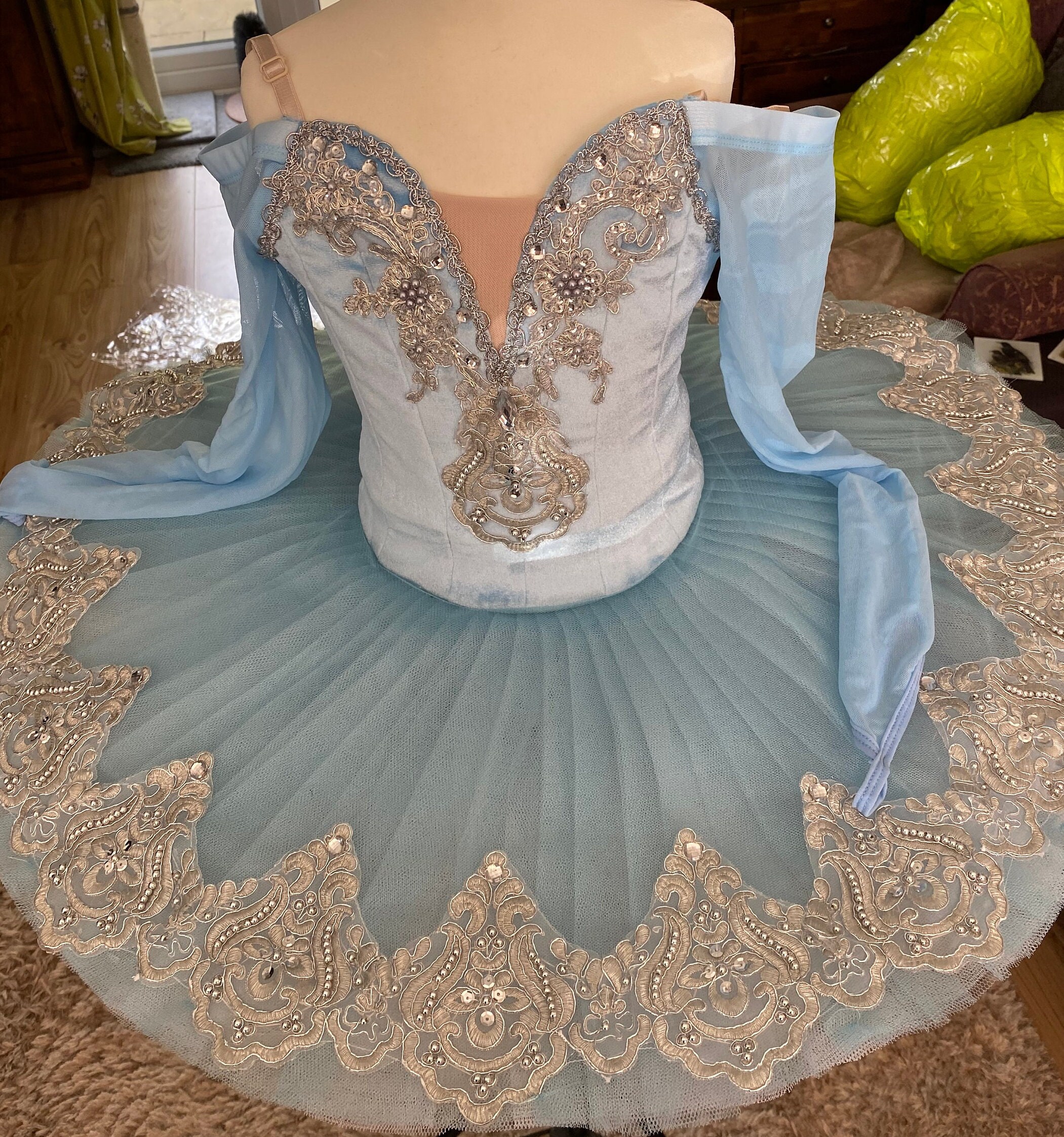 Ready Made Pale Blue Ballet Tutu Immediately Dispatch - Etsy