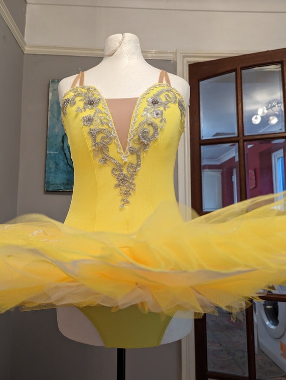 Yellow Peasant Ballet Costume