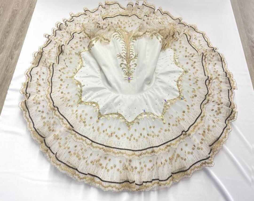 Cream Spanish Tutu, Kiri Professional Tutu, Kitri Wedding Tutu, Aurora ...
