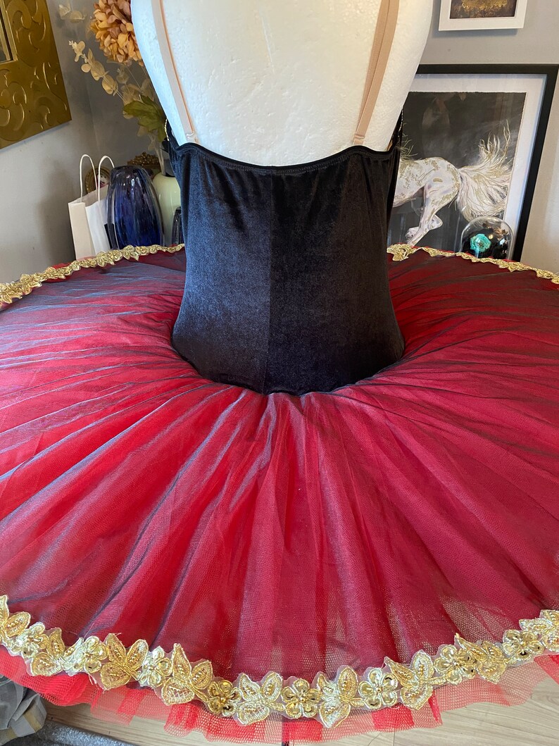 La Esmeralda Red Spanish Tutu - Professional Ballet Costume - Etsy