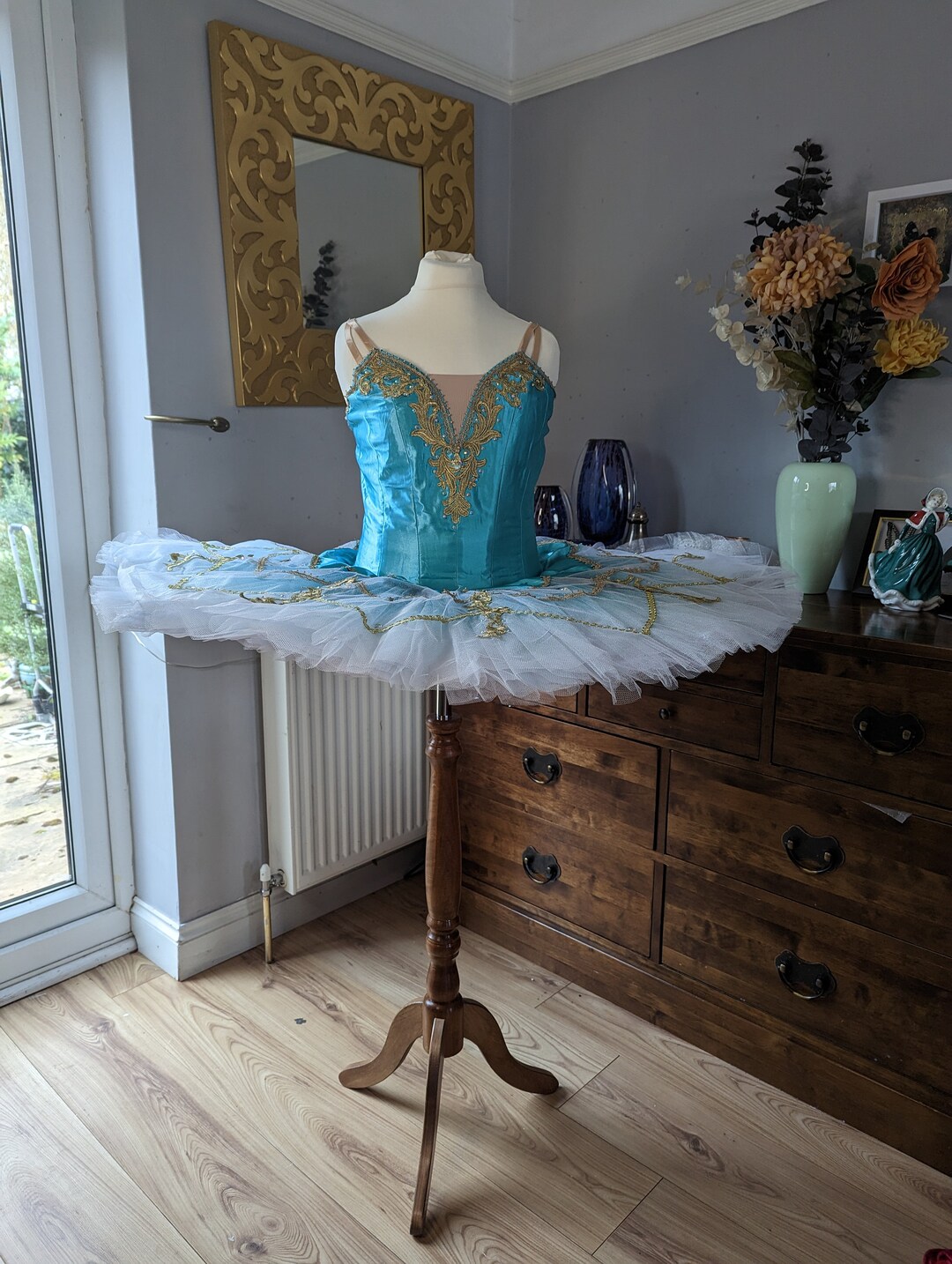 Teal Satin Ballet Tutu - Etsy